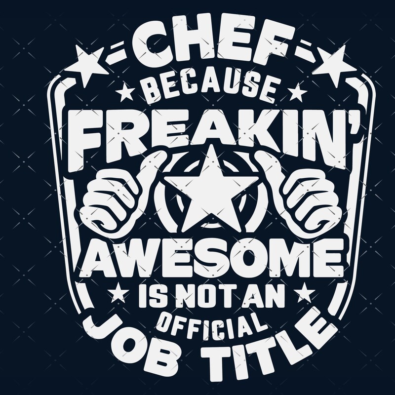 Chef Svg - Etsy