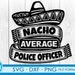 Funny Police Officer Svg Files for Cricut. Christmas Gift Police ...