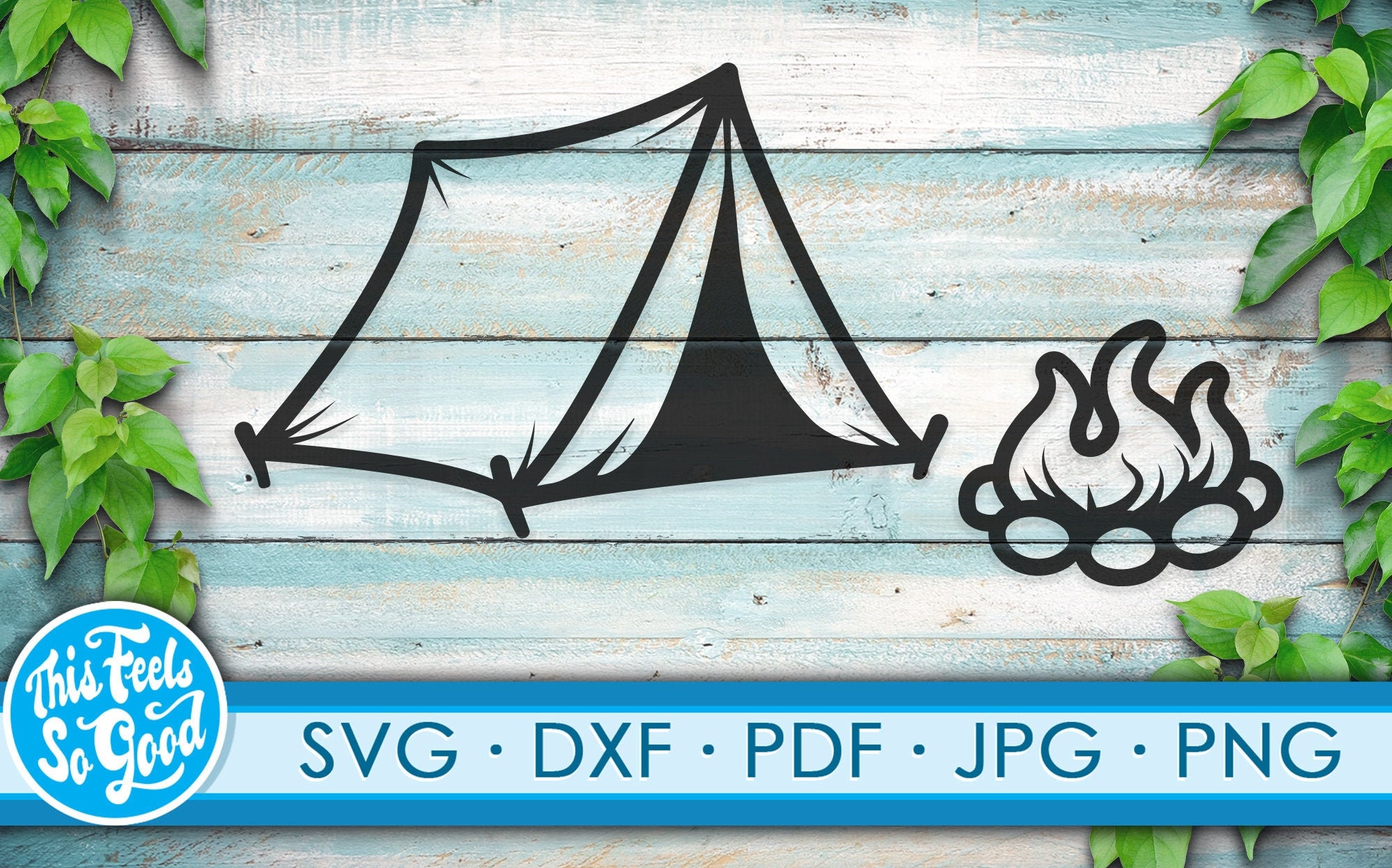 Camping Svg Campfire Svg Tent Svg Files for Cricut. Svg | Etsy