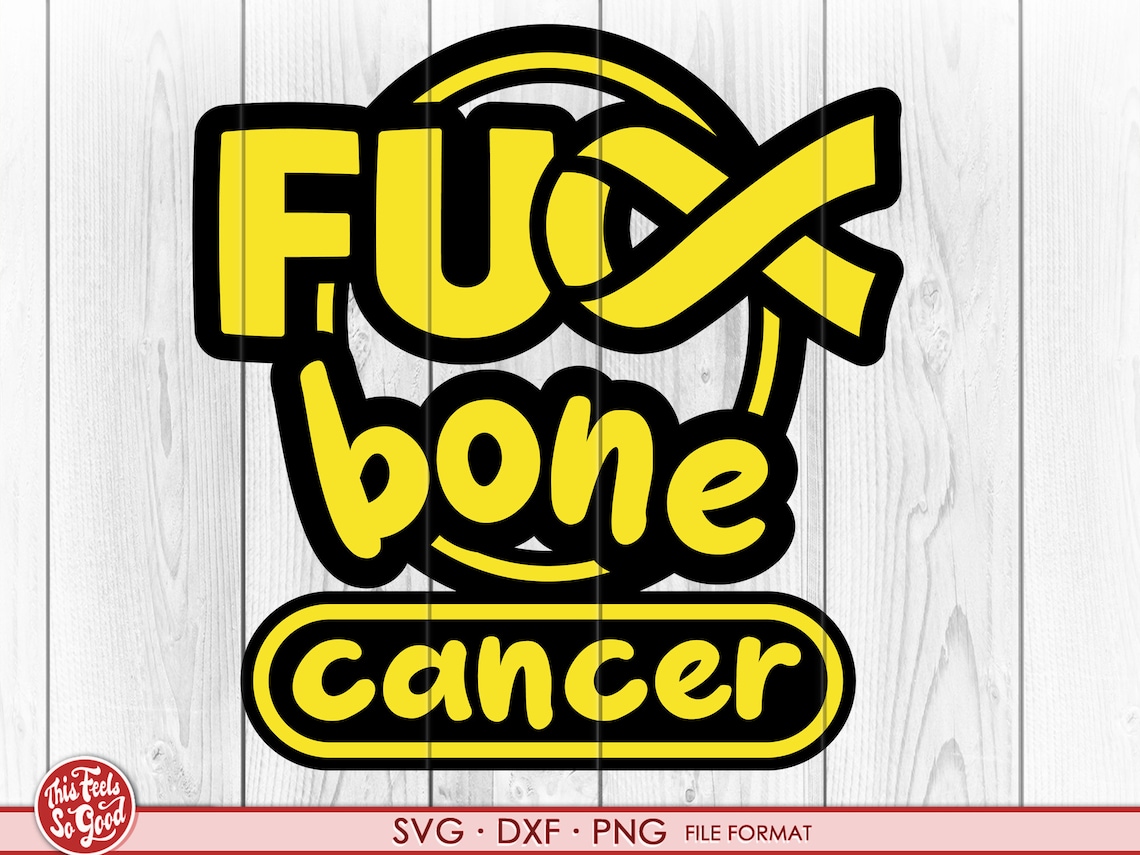 Awareness Bone Cancer Ribbon Svg Files for Cricut. Awareness Ribbon ...