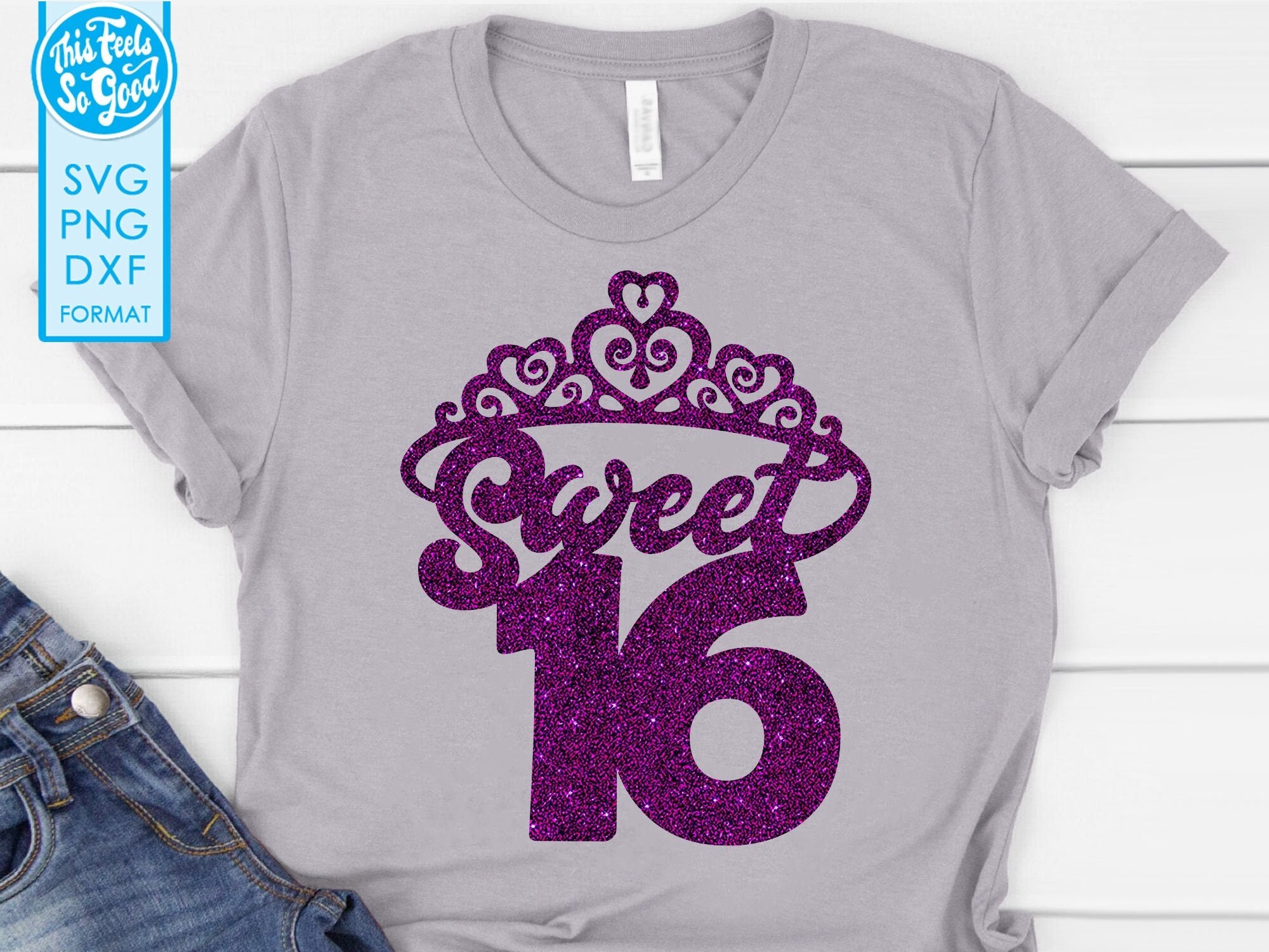 Sweet 16 Svg 16 16th Birthday Svg Png Dxf. Sweet 16 Clipart - Etsy Canada