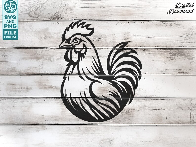 Gallo svg, Gallos SVG, archivo de corte svg de pollo para Cricut ...