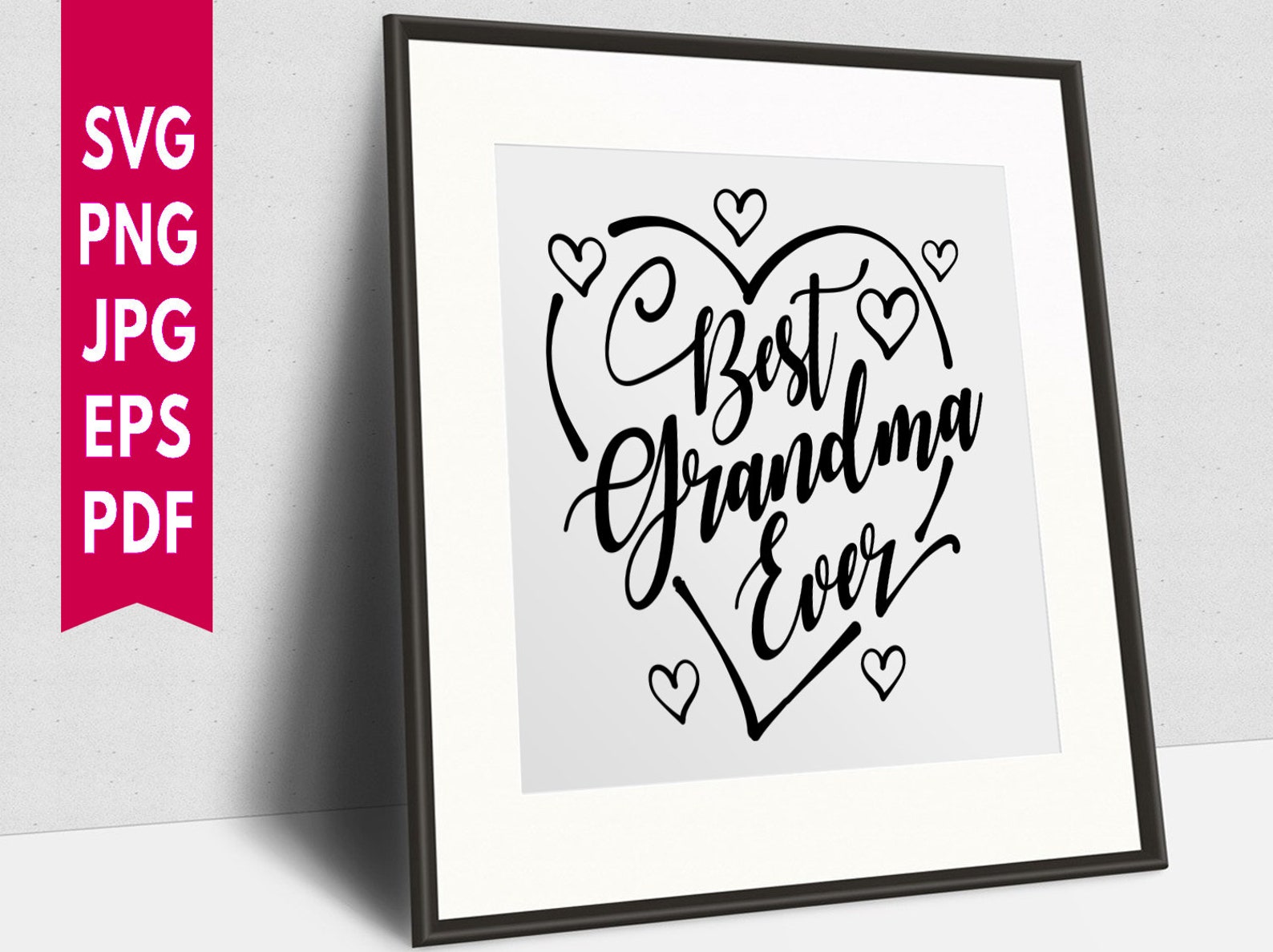 Grandma SVG Bundle, Handdrawn Nana Cut Files (digital Download) - Etsy