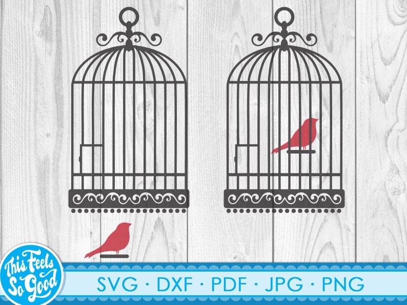 Birdcage Svg Cut File Bird Cage Svg Cricut Cut Files Clipart - Etsy