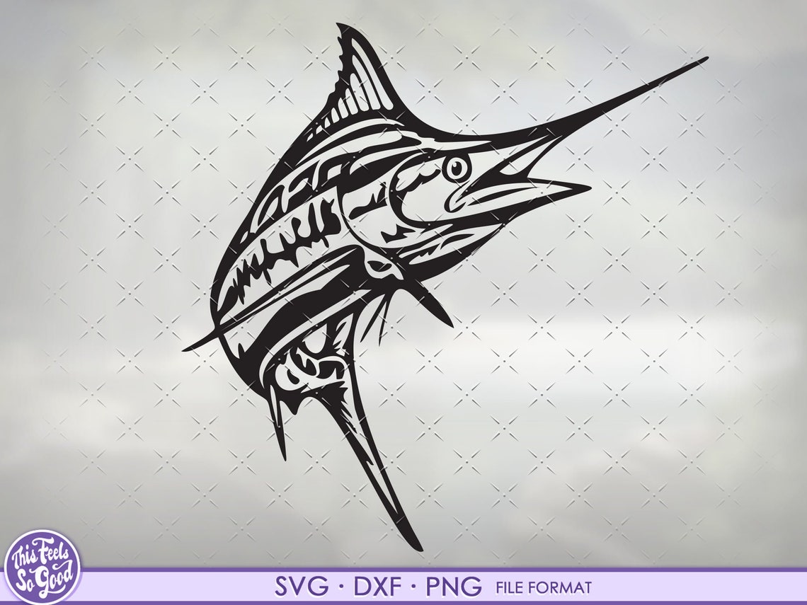 Blue Marlin Svg Marlin Fishing Svg Offshore Deep Sea - Etsy Australia
