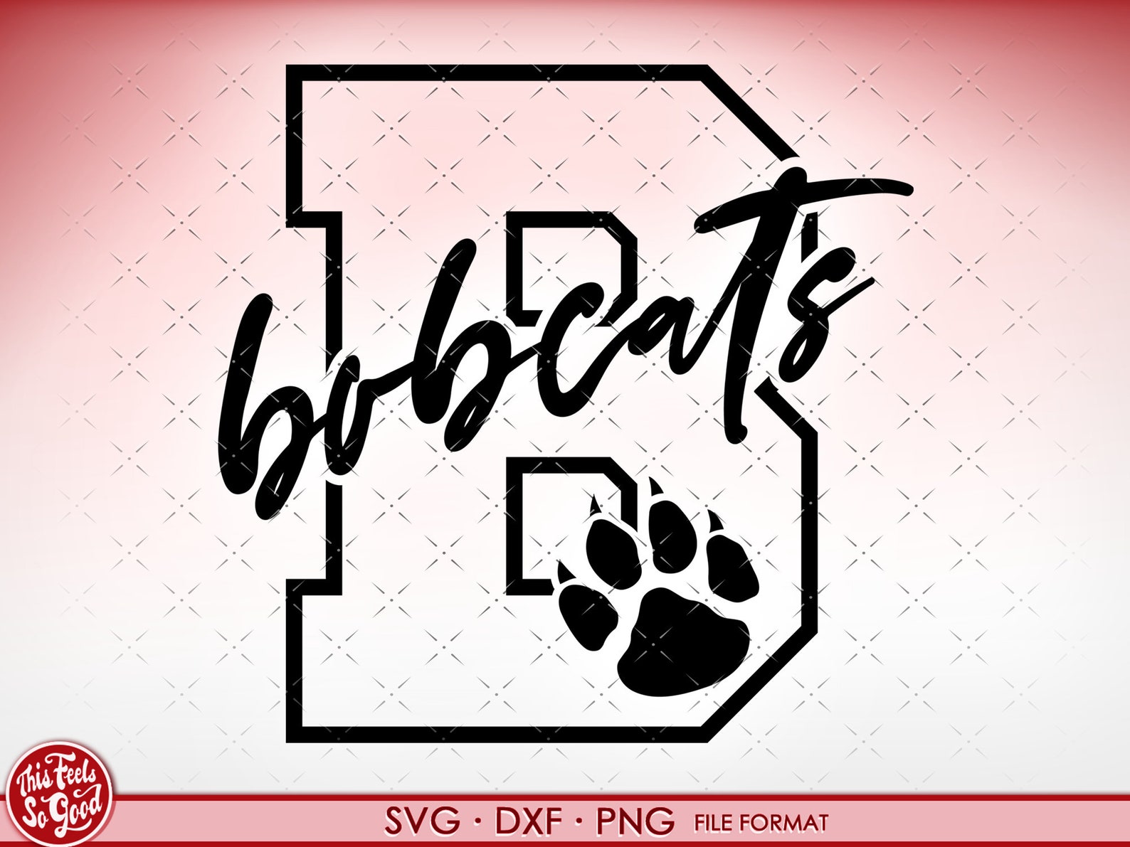 Bobcats Svg Files for Cricut. Bobcats Png Svg Dxf Clipart - Etsy