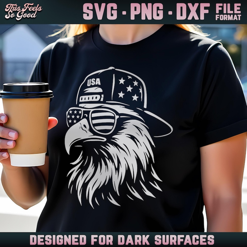 Patriotic Eagle Svg July 4th Svg Patriotic Svg Files 4th of July Eagle ...