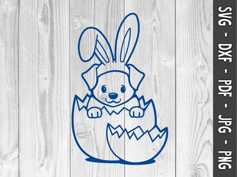 Easter Svg, Easter Bunny SVG, Puppy Dog Svg, Easter Egg Svg. Cricut Cut ...