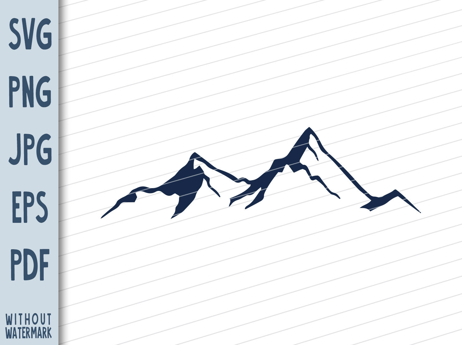 Range Mountains SVG Cut Files Png Png PNG Png Range Nature - Etsy