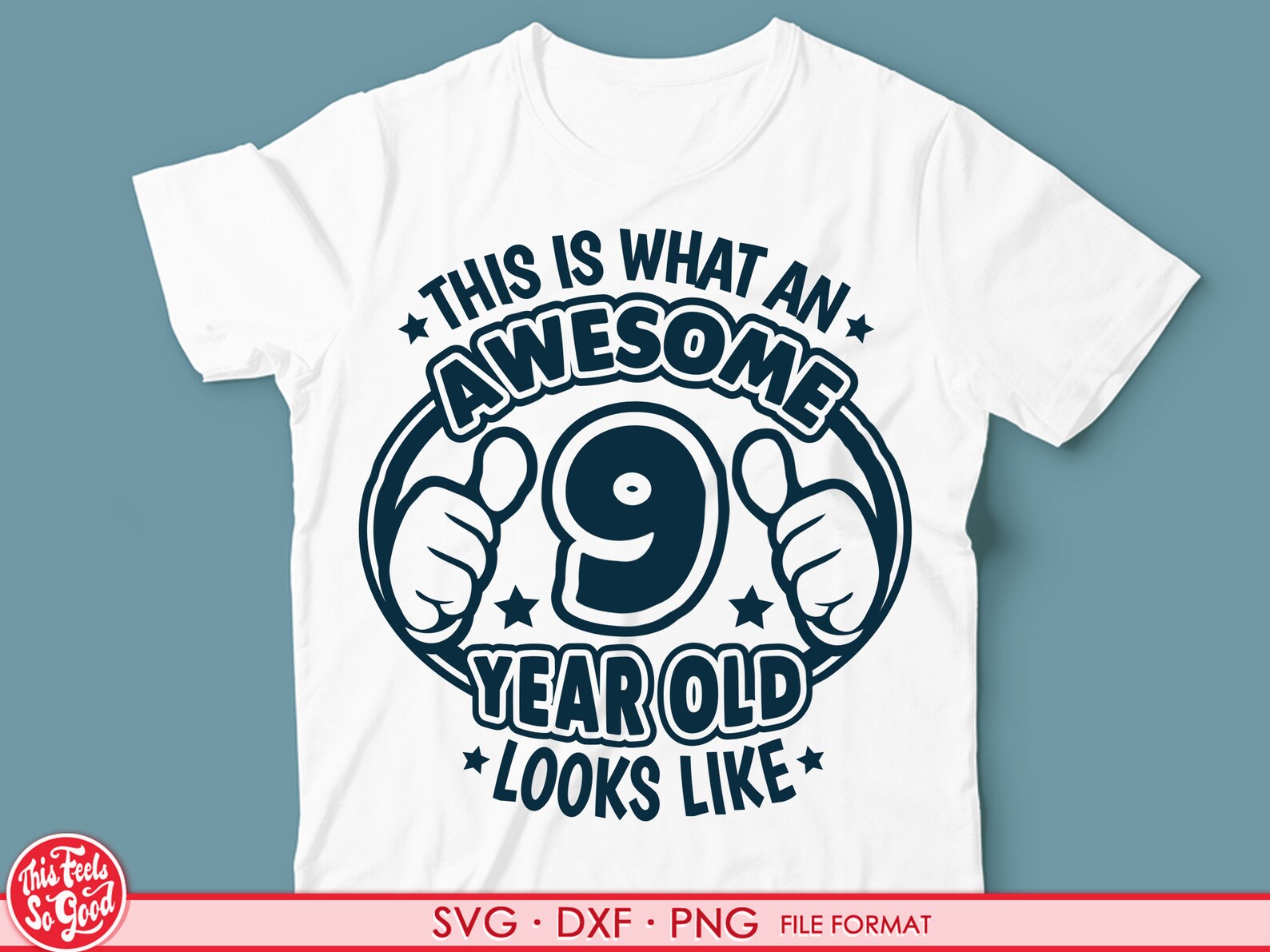 9 Year Old Svg 9th Birthday SVG Shirt Svg 9th Birthday Png - Etsy