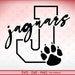 Jaguars Svg Files for Cricut. Jaguars Png Svg Dxf Clipart - Etsy