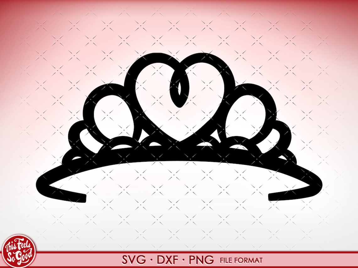 Tiara Svg Files for Cricut. Tiara Png Svg Dxf Clipart Files. - Etsy