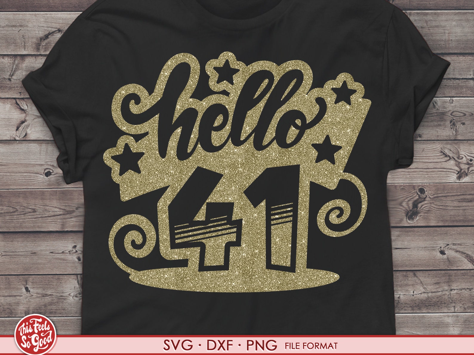 SVG 41st Birthday Hello 41 Svg Files for Cricut. Birthday Gift - Etsy ...