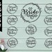 Bride to Be Svg Wedding Cut File for Bridal Party. Easy Cut Wedding ...