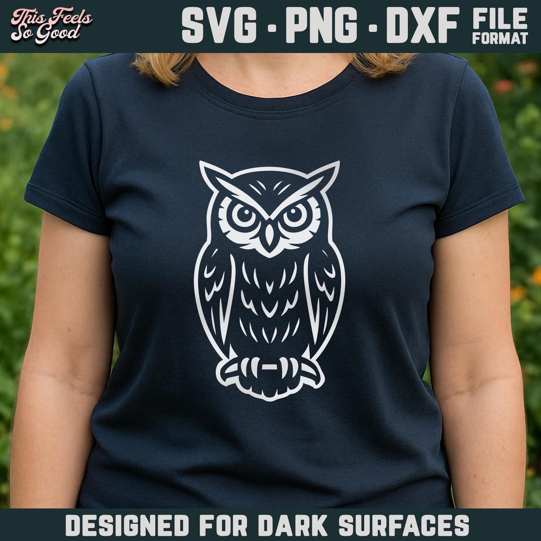 Owl Svg Cut File Wise Owl Svg File for Cricut Cnc Svg Png Dxf Files - Etsy