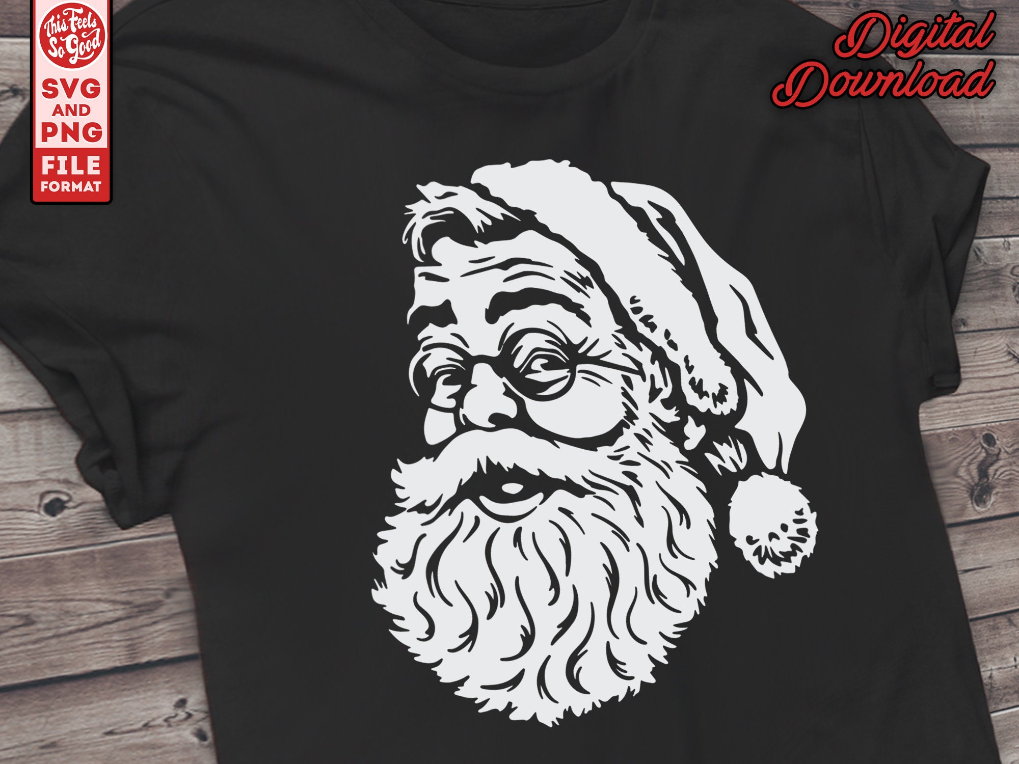 Santa Svg Santa Claus Svg Saint Nicholas Svg Christmas Svg - Etsy