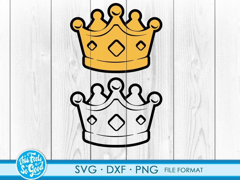Crown SVG Crown for Cricut Crown Silhouette Crown Svg - Etsy
