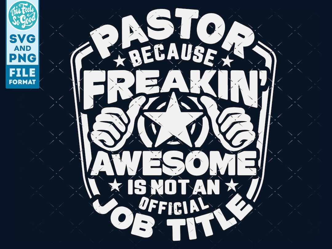 Pastor Svg, Pastor Shirt Svg, Gift for Pastor Svg Cut File, for Cricut ...