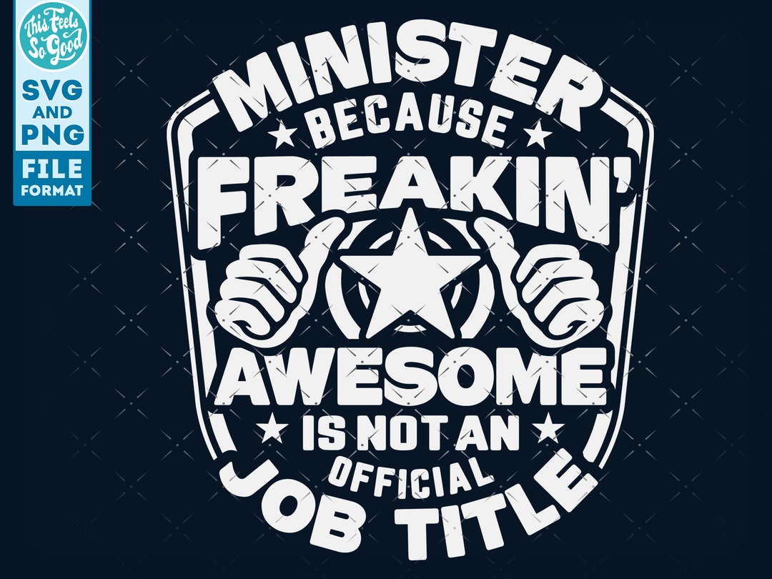 Minister Svg, Minister Shirt Svg, Gift for Minister Svg Cut File, for ...
