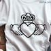 Irish Claddagh Symbol SVG Png Cut File Irish Claddagh Symbol Svg for ...