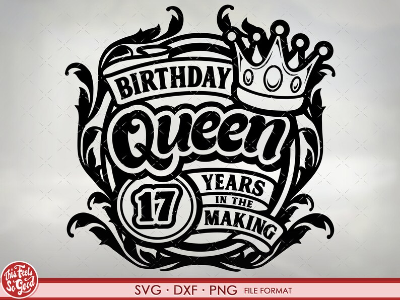17th Birthday SVG Files for Cricut. Birthday Gift 17th - Etsy Ireland