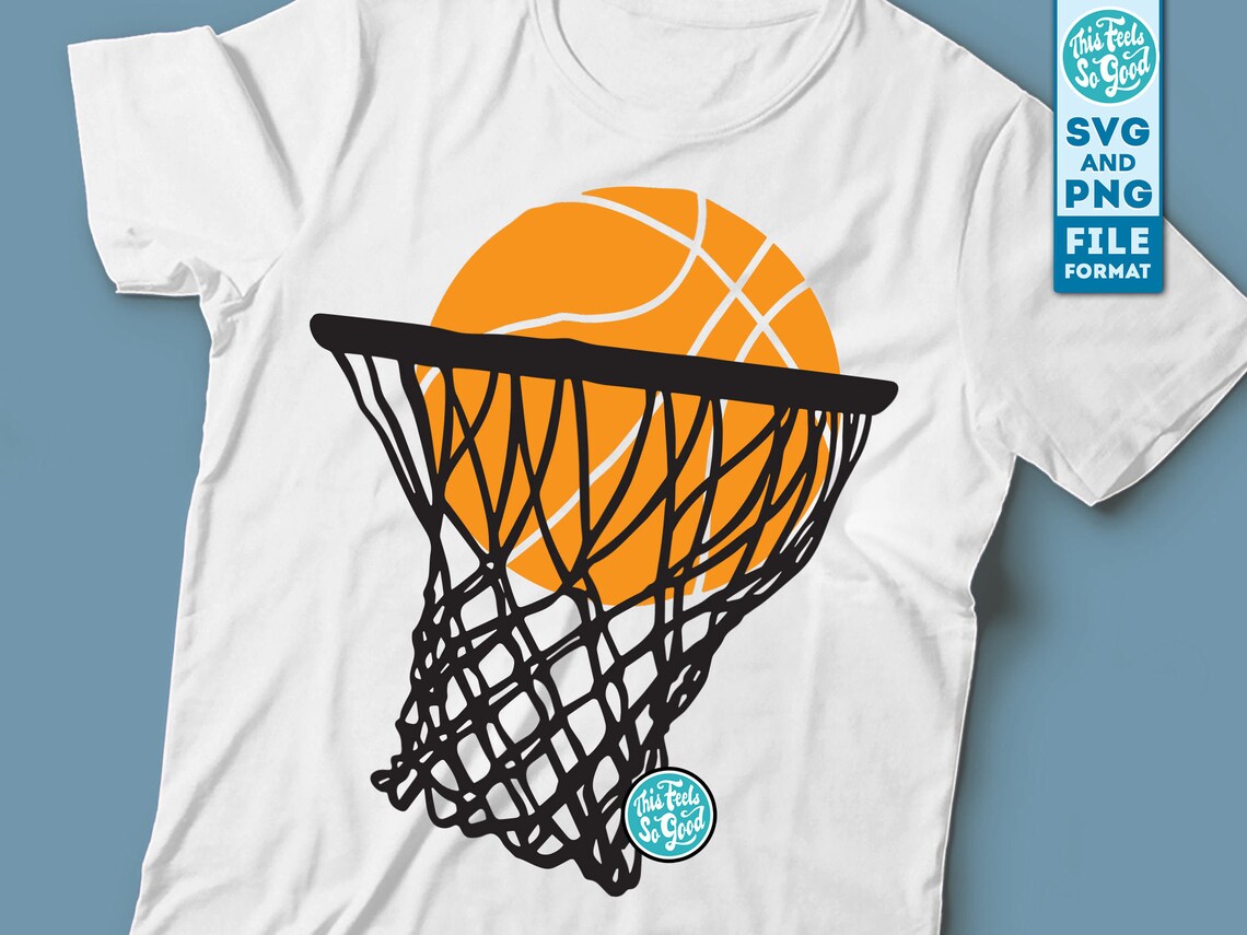 Basketball Hoop Svg Png Basketball Net Svg Png Basketball | Etsy