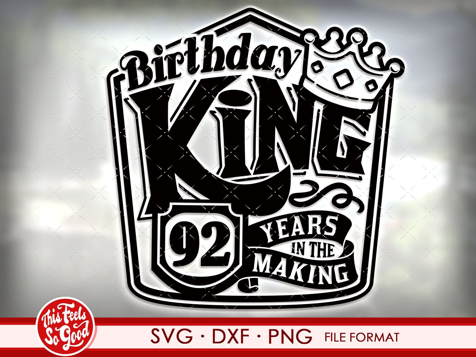 92nd Birthday Svg Files for Cricut. Birthday Gift 92 Birthday Svg, Png ...