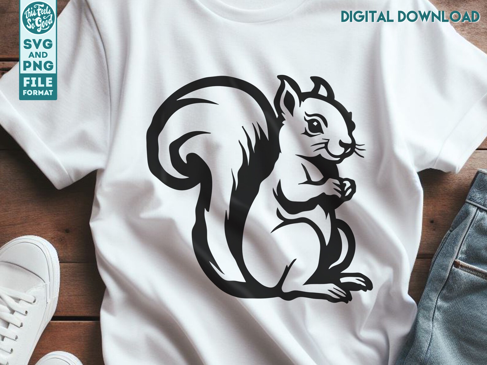 Squirrel SVG, Cute Squirrels Svg, Squirrel Shirt Svg Cut File for ...