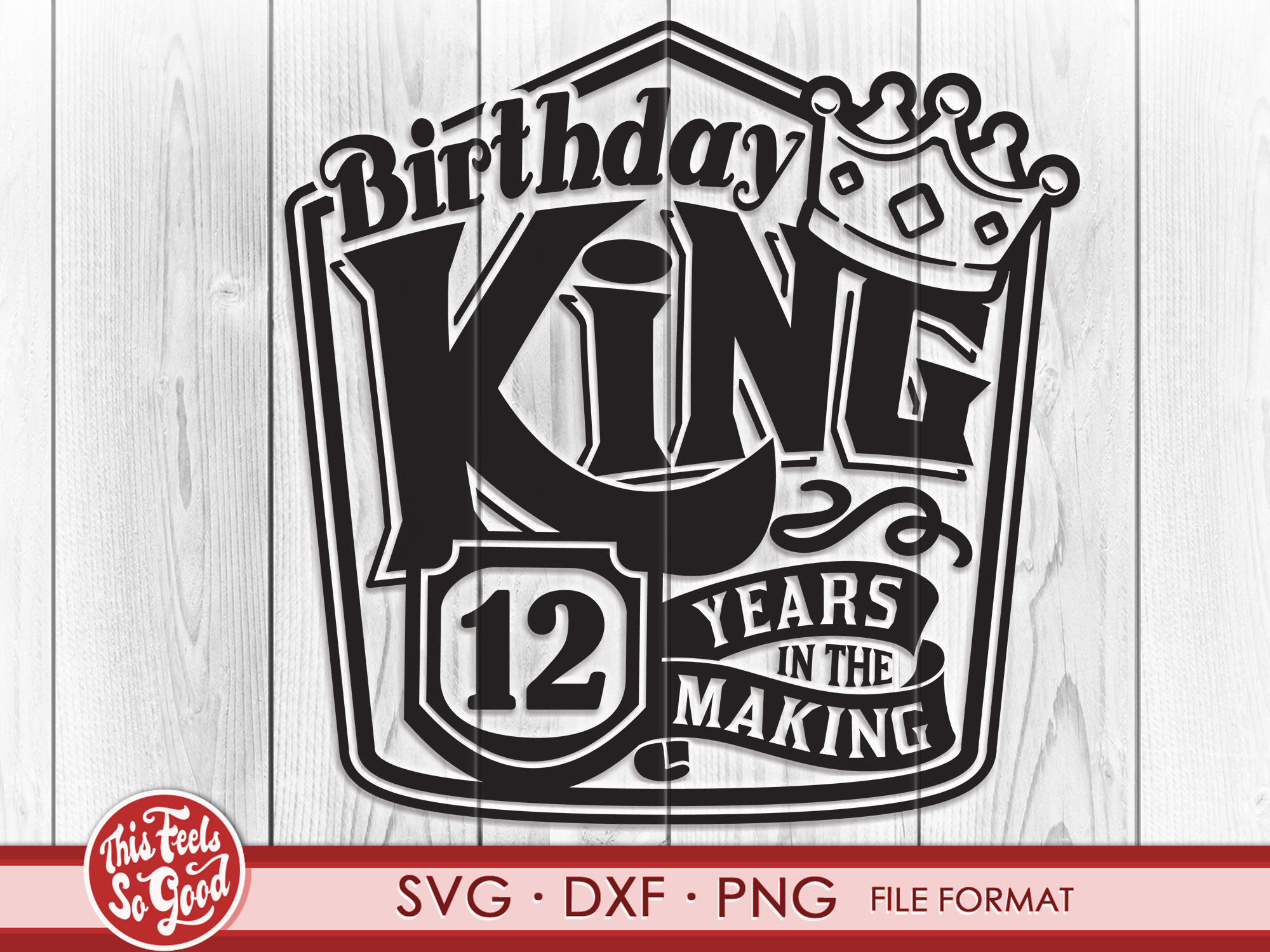 12th Birthday SVG Files for Cricut. Birthday Gift 12th Birthday Png ...