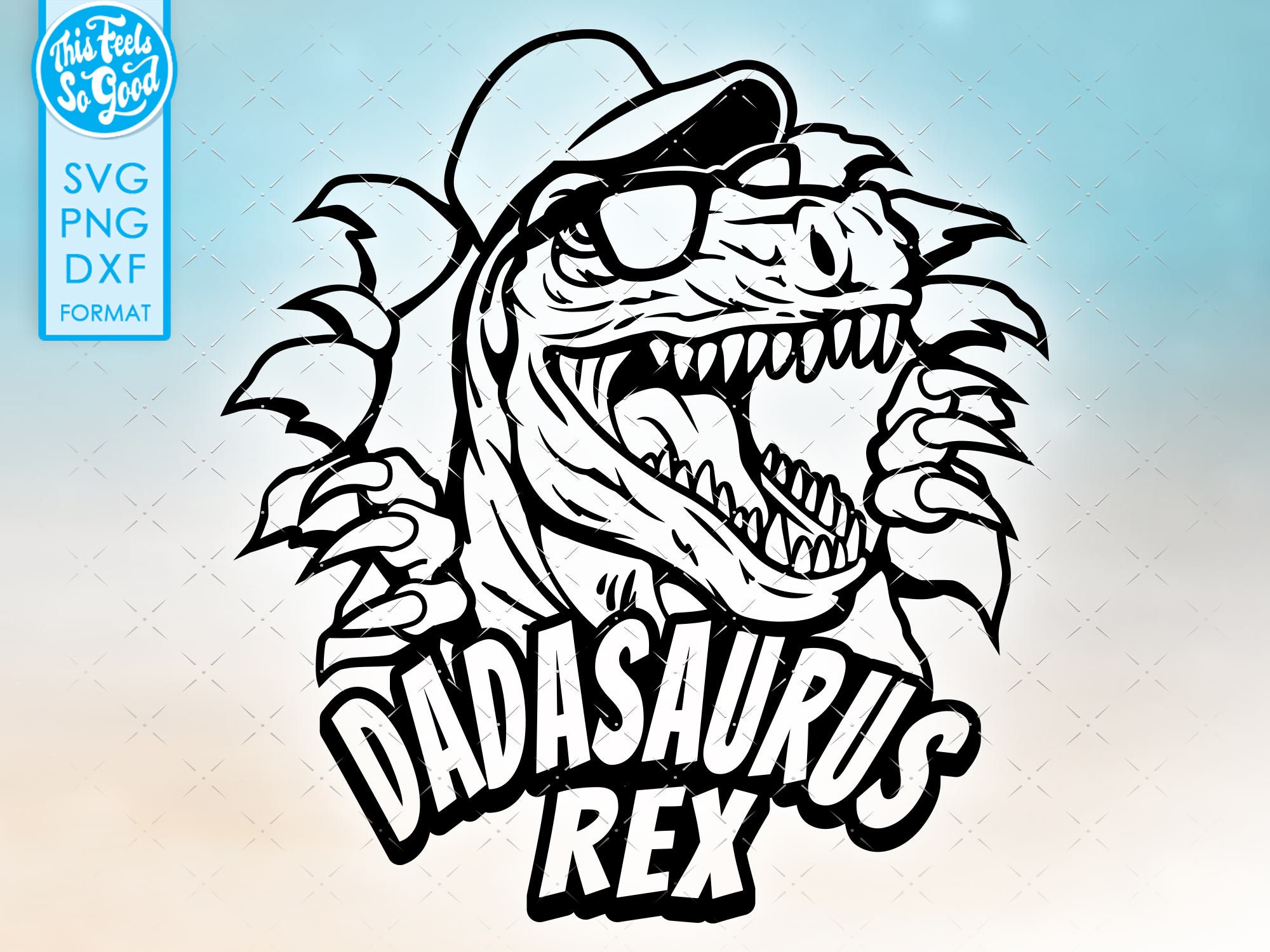 Dadasaurus Svg Dad Svg Png Svg Dad Dinosaur Fathers Day - Etsy