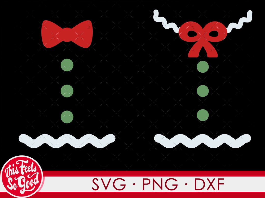 Christmas Gingerbread Man SVG Png. Christmas Svg Cut Files, Gingerbread ...