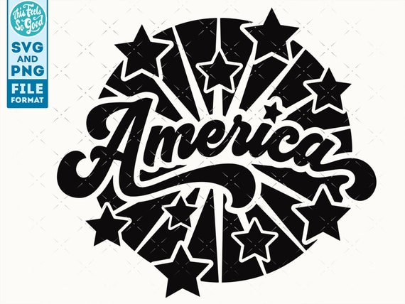 America SVG Patriotic Svg American Flag SVG Fourth of July - Etsy