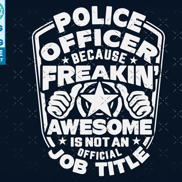 Police Officer Svg - Etsy
