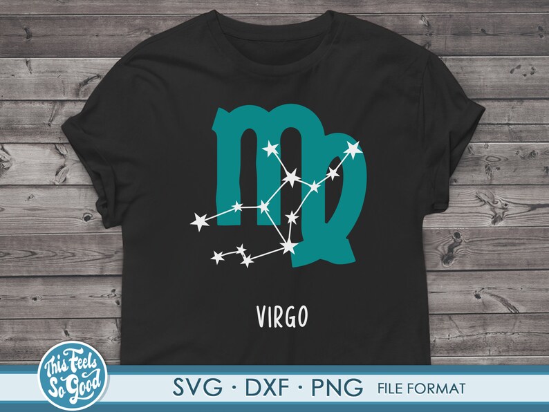 Virgo Svg Zodiac Sign Virgo PNG DXF Astrology Virgo - Etsy