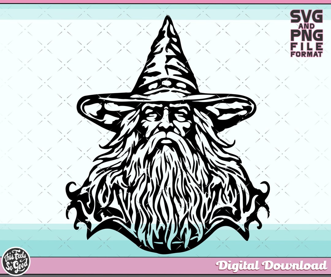 Wizard Svg - Etsy