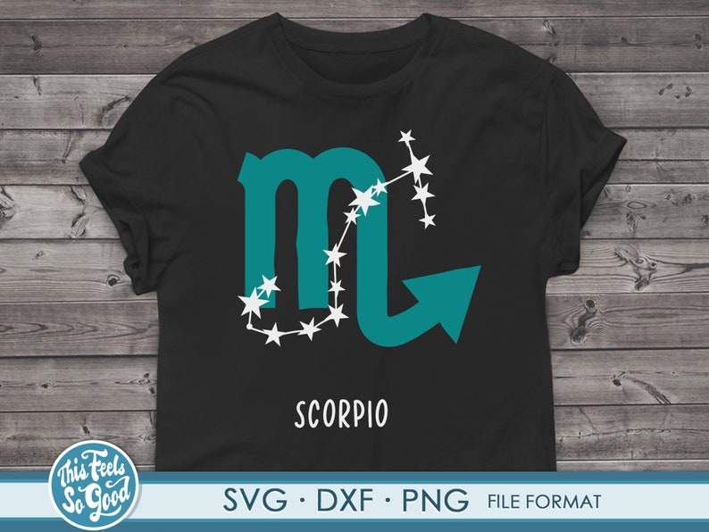 Scorpio Svg Zodiac Sign Scorpio PNG DXF Astrology - Etsy