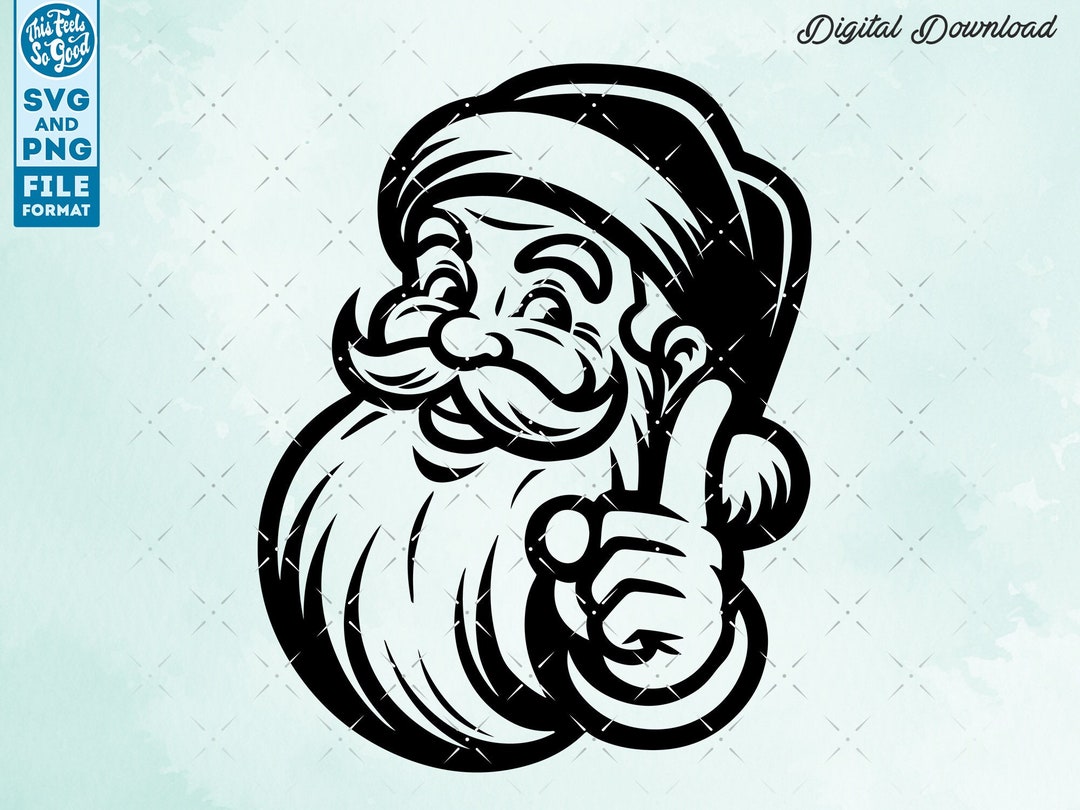 Santa Claus Svg, Saint Nicholas, Santa Svg, Father Christmas, Kris ...