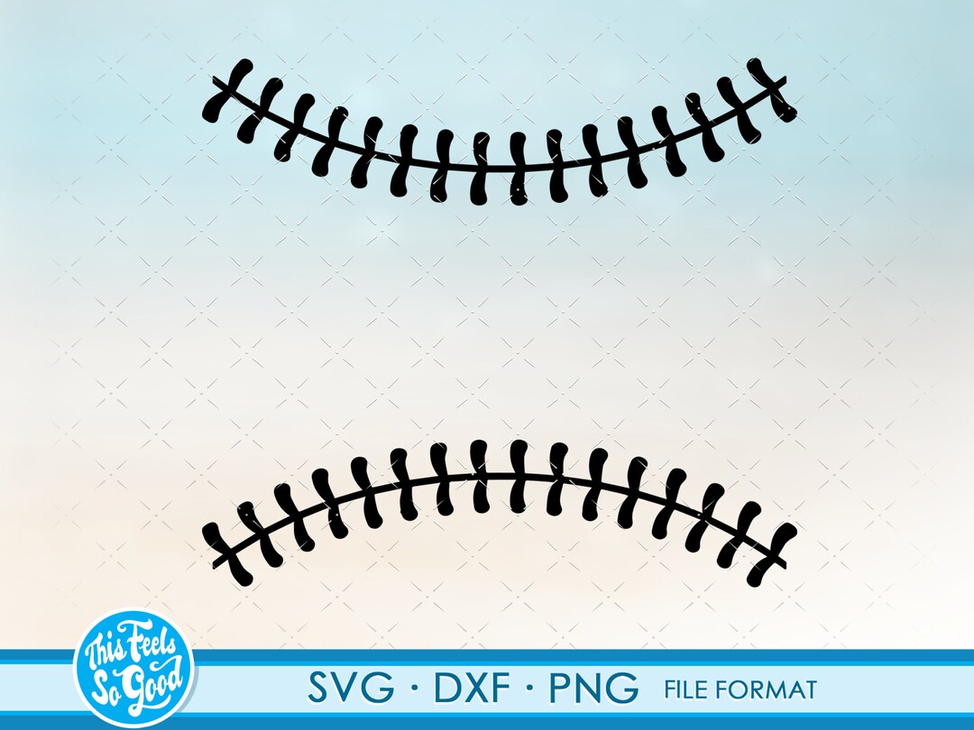Baseball Laces Svg Files for Cricut. Sports Baseball Svg, Png, Dxf ...