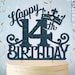 47 47th Birthday Cake Topper Svg, 47 47th Happy Birthday Cake Topper ...