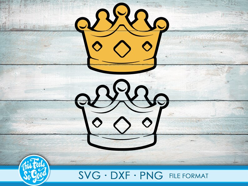 Crown SVG Crown for Cricut Crown Silhouette Crown Svg - Etsy