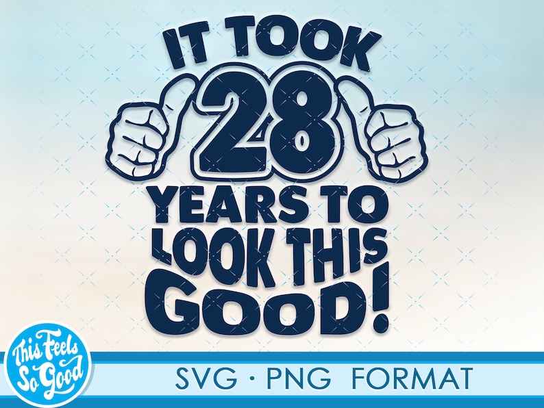 28th Birthday SVG Png. Turning 28 Birthday Svg Cut Files 28 - Etsy