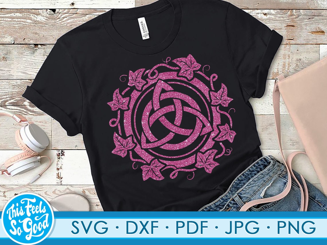 Triple Goddess Svg Holy Trinity Svg Triquetra Svg Files for - Etsy