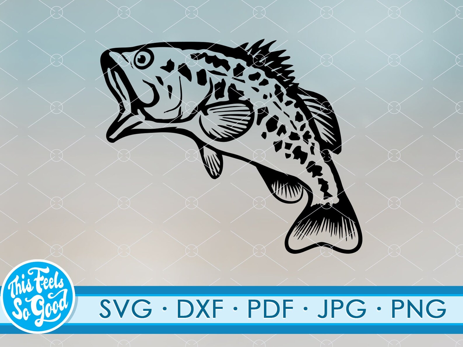 Bass Svg Bass Fishing SVG Fishing Svg Bass Cut Files for - Etsy