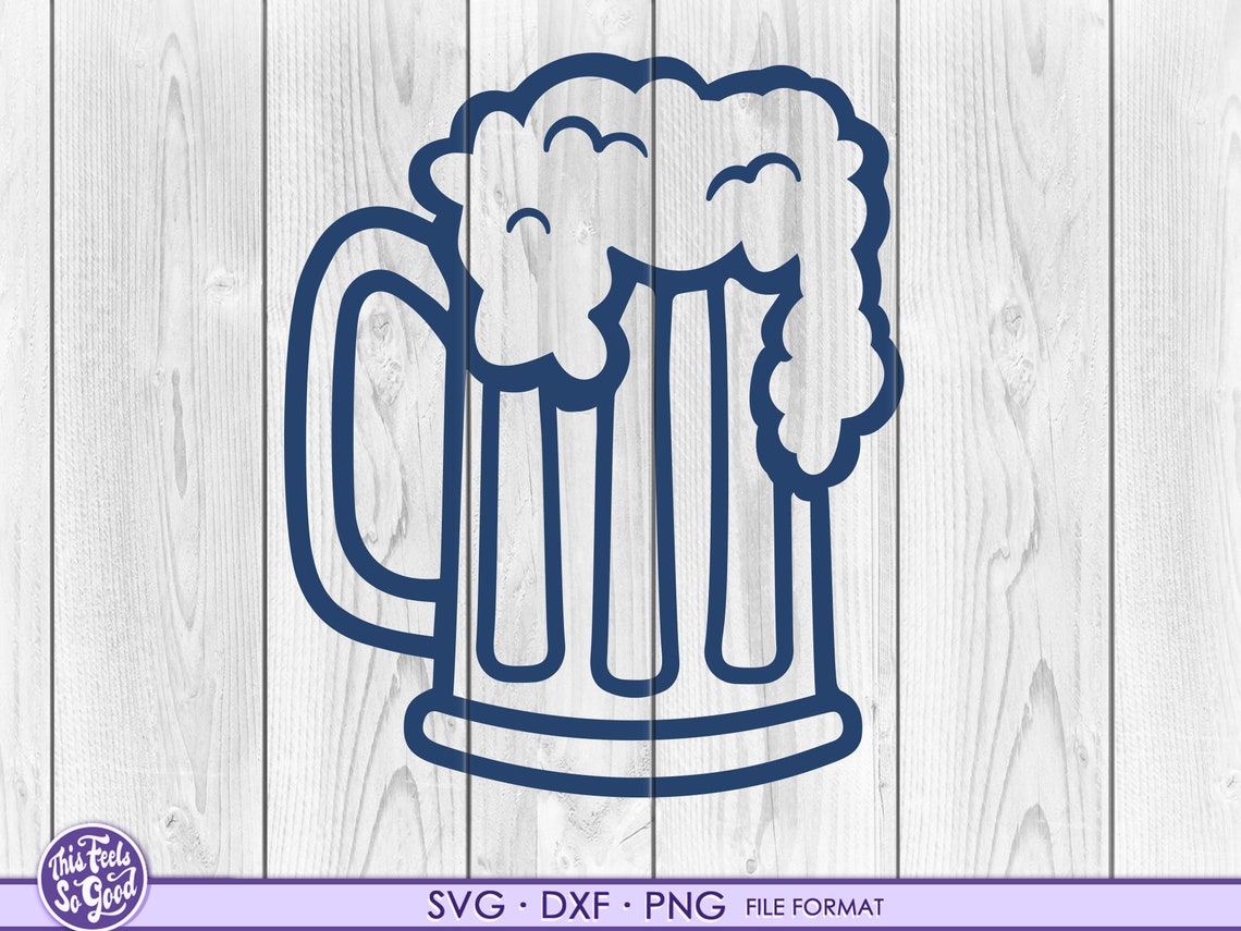 Beer Svg Png Glass SVG PNG Beers Mug Svg Glass Cut File for - Etsy
