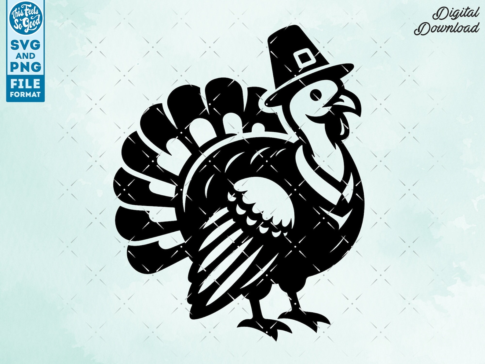 Thanksgiving Turkey Svg, Turkey Thanksgiving Svg Cut Files for Cricut ...