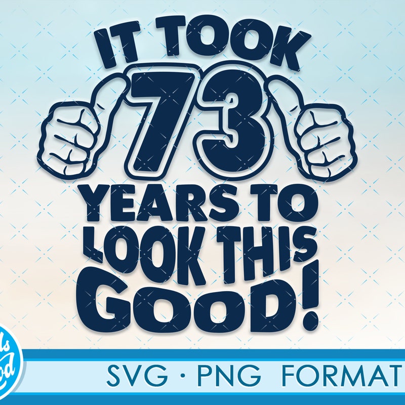 73 Years Old Birthday Card - Etsy