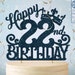 79 79th Birthday Cake Topper Svg, 79 79th Happy Birthday Cake Topper ...