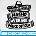 Funny Police Officer Svg Files for Cricut. Christmas Gift Police ...