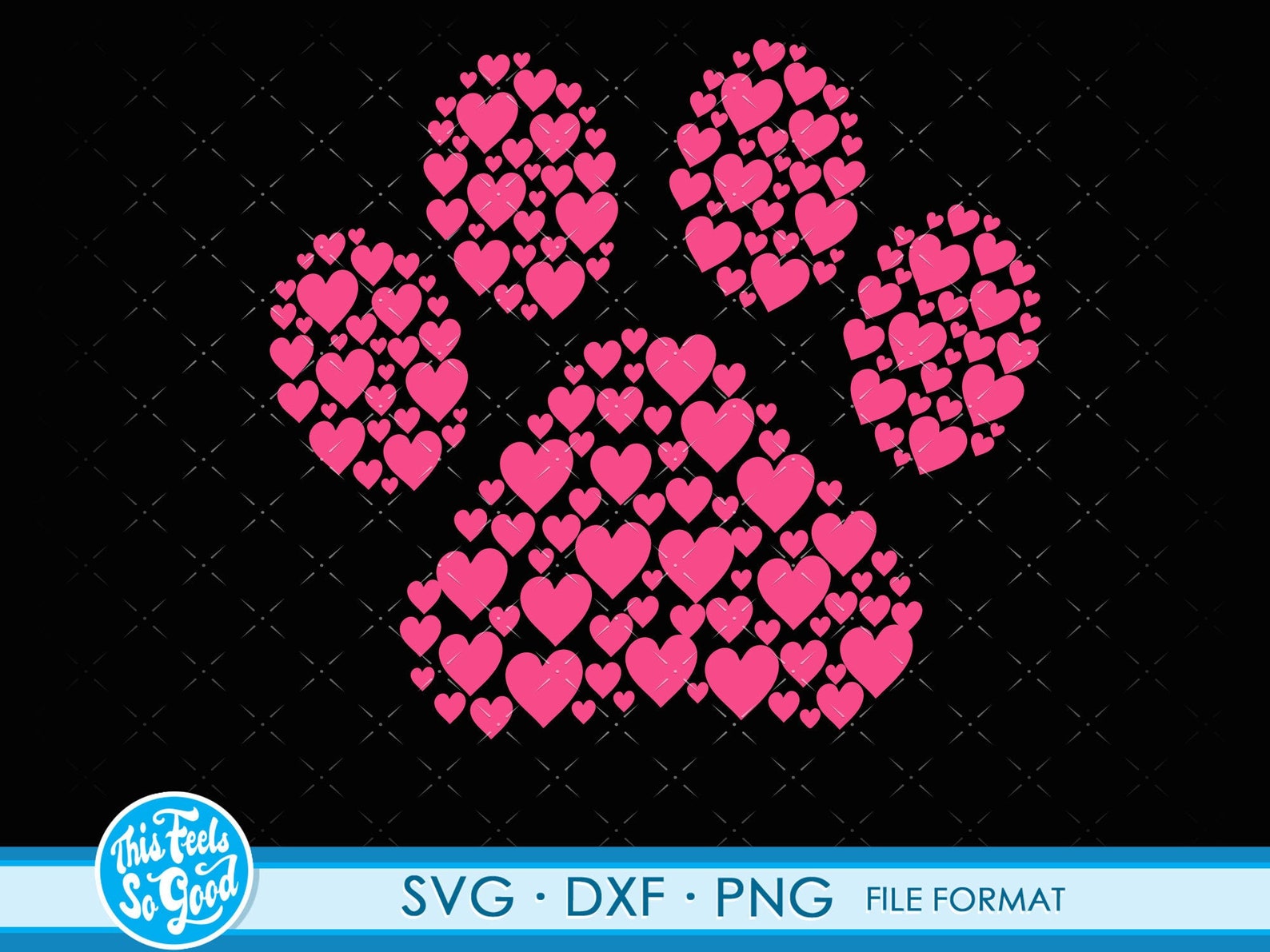 Paw Print Svg, Dog Paw Svg, Dog Print Svg, Cat Paw Svg, Cat Print Svg ...