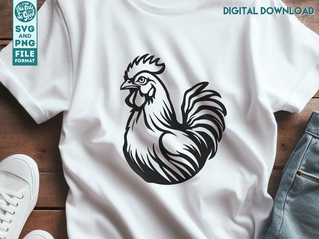 Rooster Svg, Roosters SVG, Chicken Svg Cut File for Cricut, Silhouette ...